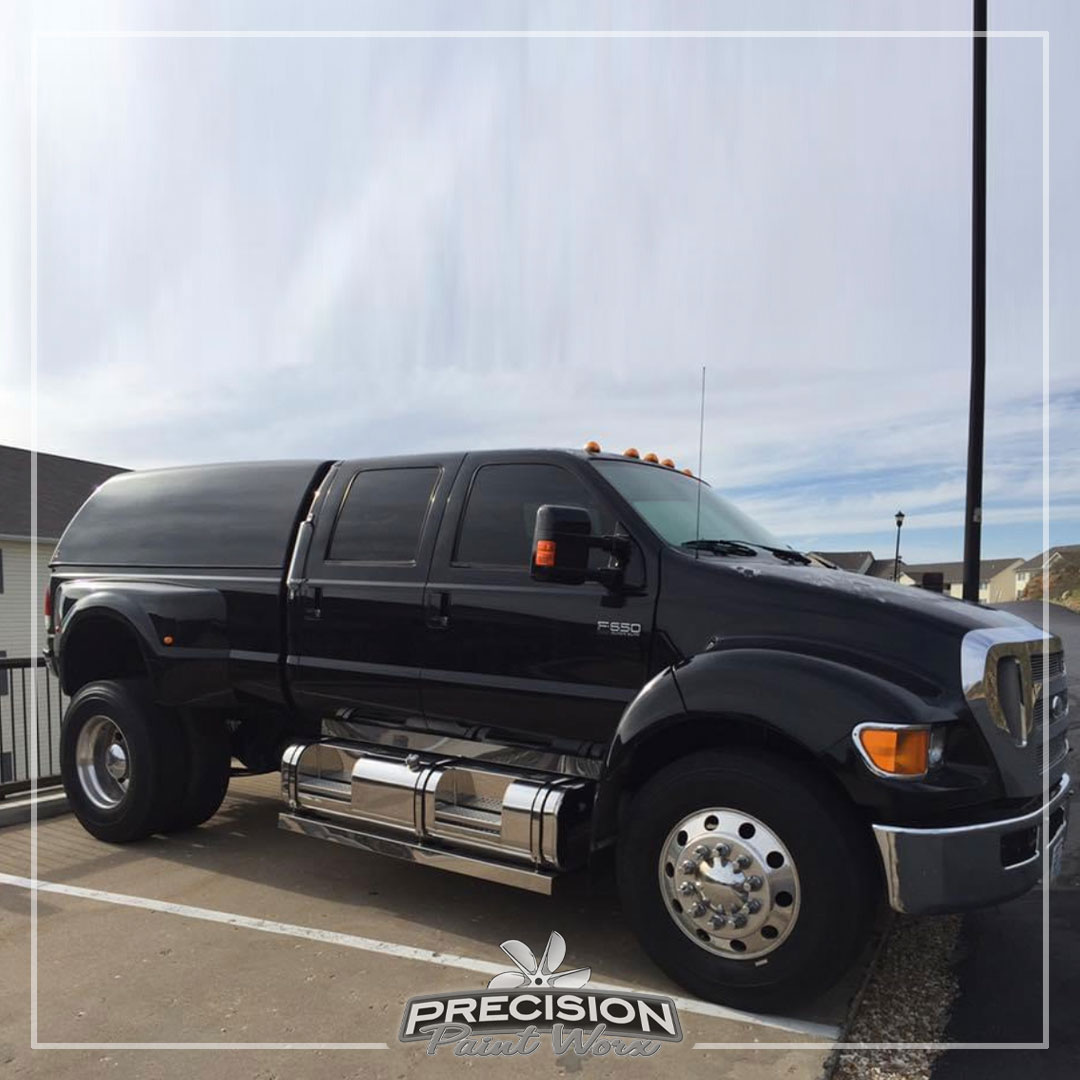 Precision Paint Worx - The Ford F650 Fountain Hauler